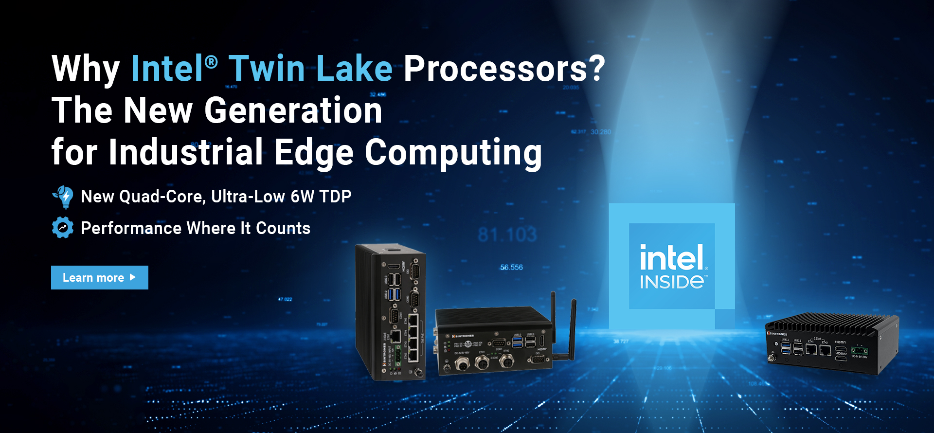 Intel Twin Lake Embedded System: Ultra-Low Power Industrial PCs | SINTRONES